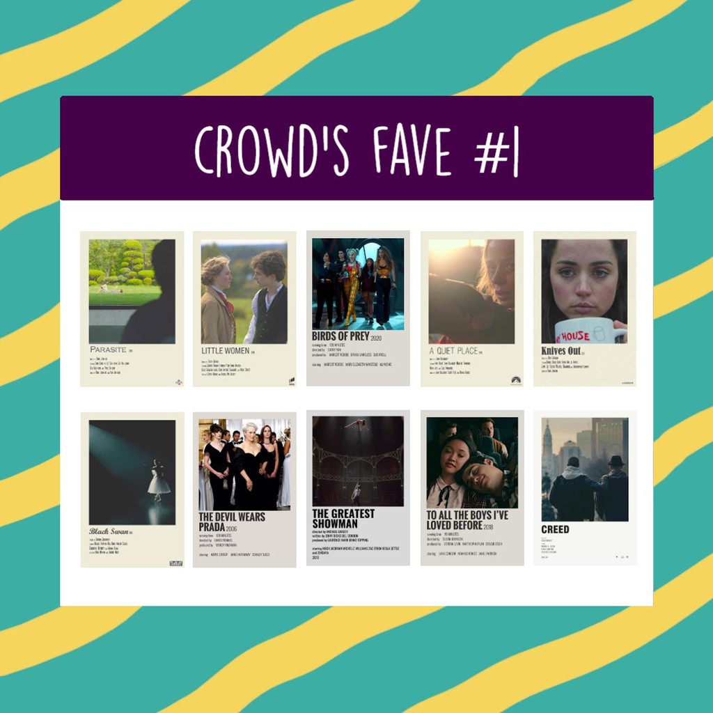 Jual Sticker Poster Film Minimalis Kekinian #1 | Shopee Indonesia