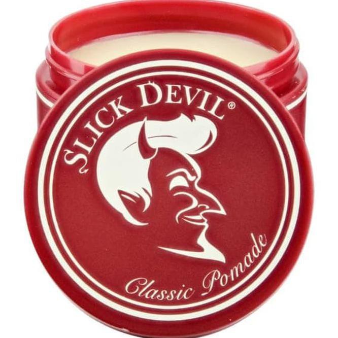 Jual Original Slick Devil Classic Pomade Medium Watersoluble 4Oz Free ...