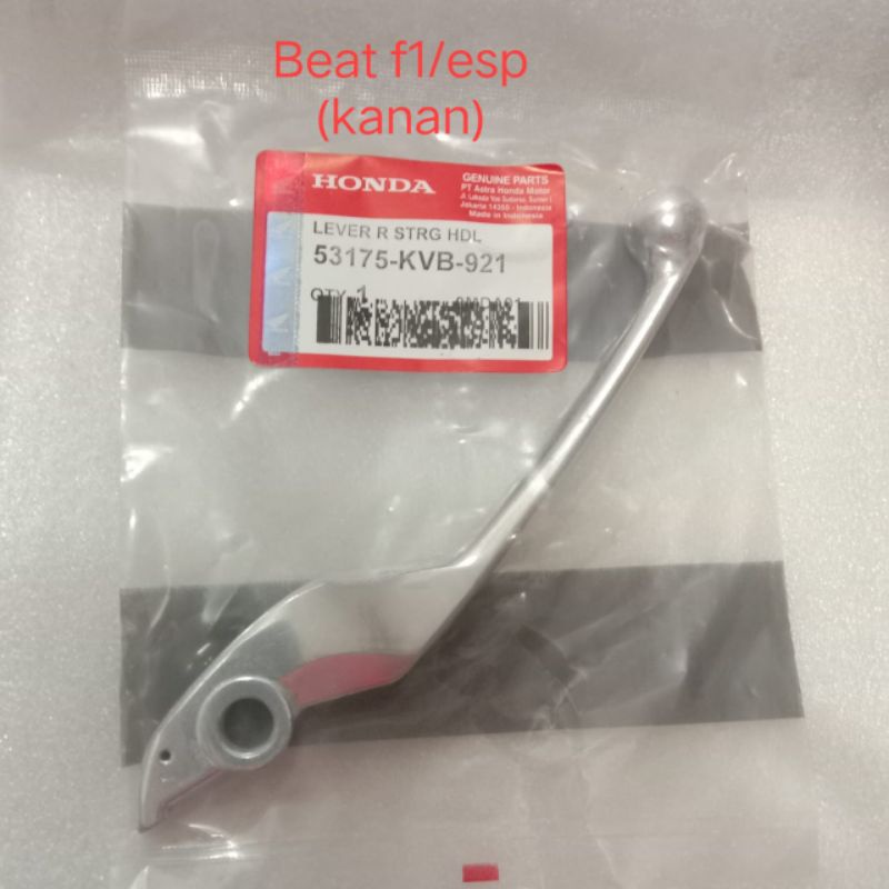 Jual Handel rem kanan Beat F1/ esp kvb / handle rem kanan beat fi ...