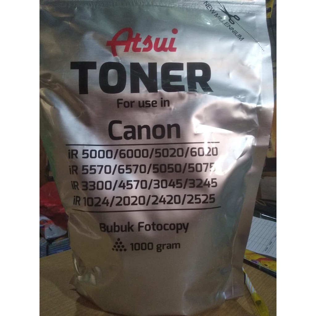 Jual TONER FOTOCOPY BLACK ATSUI (Canon 5000/6000 Original) | Shopee ...