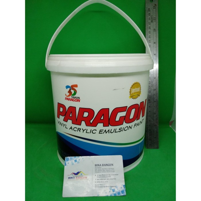 Jual Cat Tembok Paragon P-01 Vanilla White (5Kg) | Shopee Indonesia