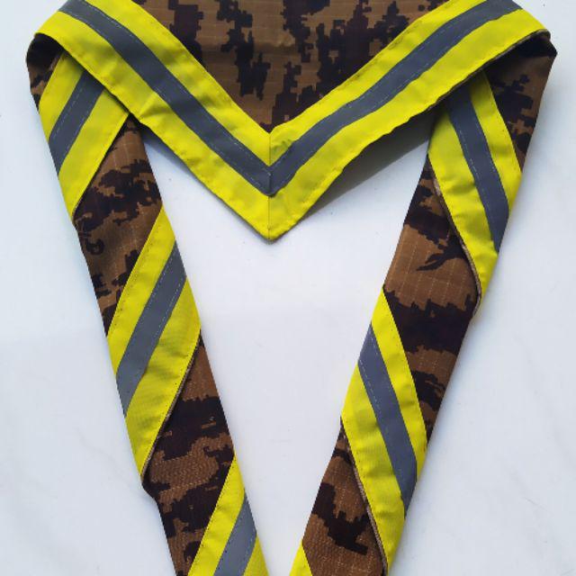 Jual SCARF PRAMUKA KOMBINASI WARNA MERAH KUNING HIJAU BIRU OREN ...