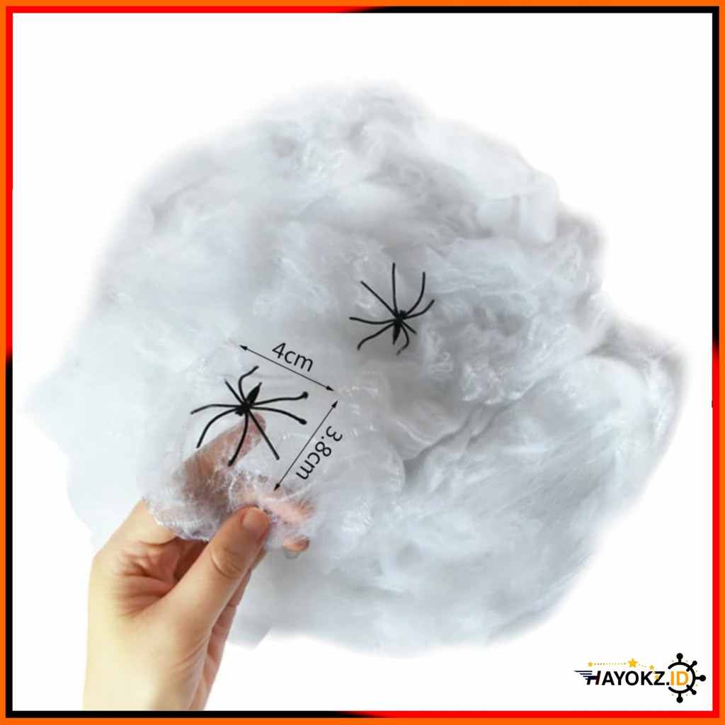 Jual Jaring Sarang Laba-laba Besar Dekorasi Spider Web laba laba ...