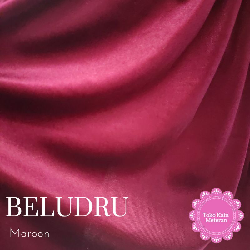 Jual KAIN VELVET BELUDRU PREMIUM POLOS | Shopee Indonesia