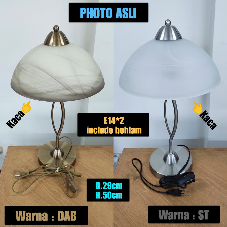 Jual Lampu Meja Dekorasi Kamar Model Payung | Shopee Indonesia