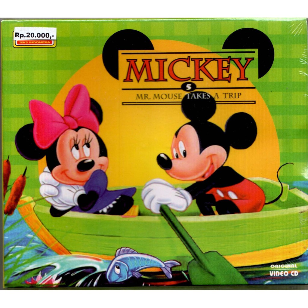 Jual VCD MICKEY 5 - MR. MOUSE TAKES A TRIP (TEKS INDONESIA) | Shopee Indonesia