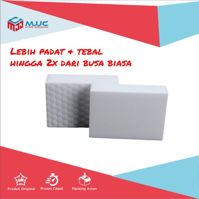 Jual High Density Magic Sponge / Spons Pembersih Busa Ajaib Padat ...