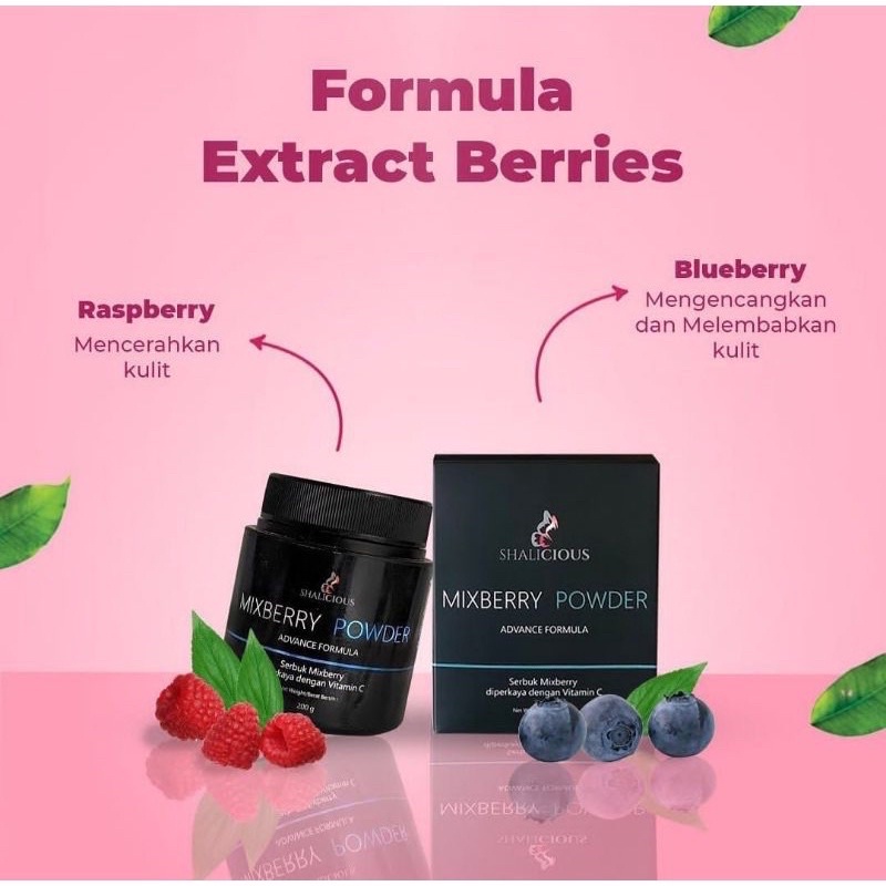 Jual Mixberry Powder - SHALICIOUS (diperkaya dengan vitamin c) | Shopee ...