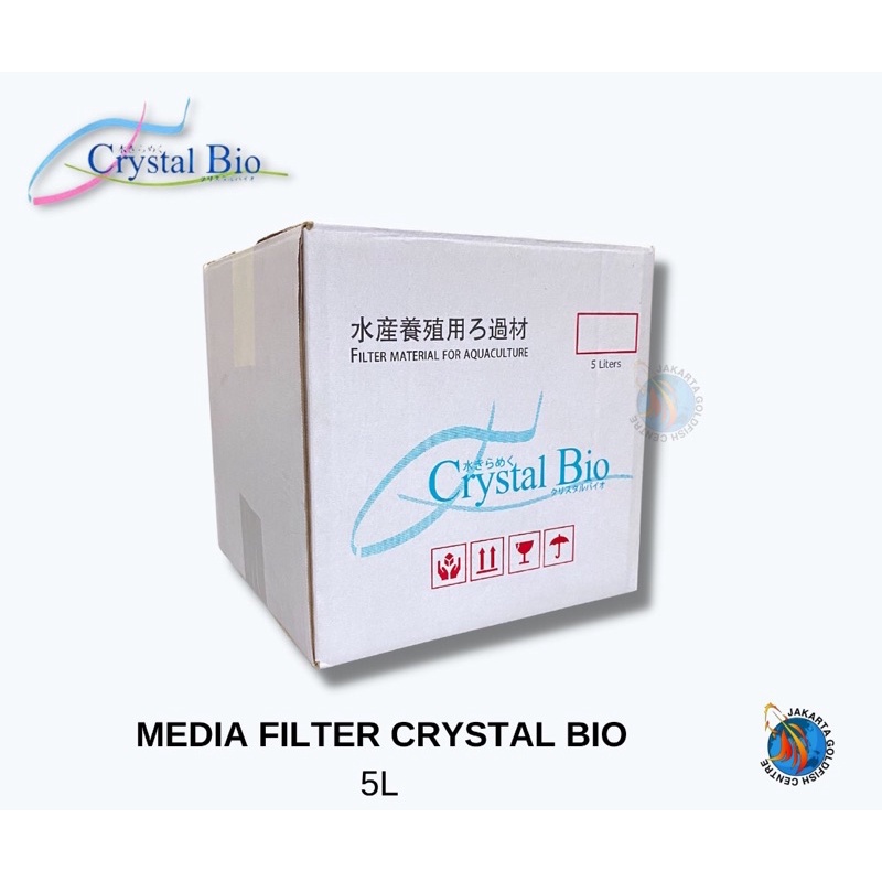 Jual MEDIA FILTER AKUARIUM CRYSTAL BIO 100% ORIGINAL ( 5L ) | Shopee ...