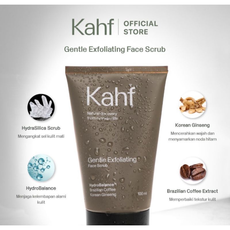 Jual KAHF MEN FACIAL WASH 100 ml | Shopee Indonesia