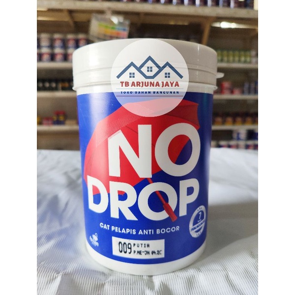 Jual NODROP / No Drop 1 KG Cat Pelapis Anti Bocor Waterproofing Warna LENGKAP | Shopee Indonesia