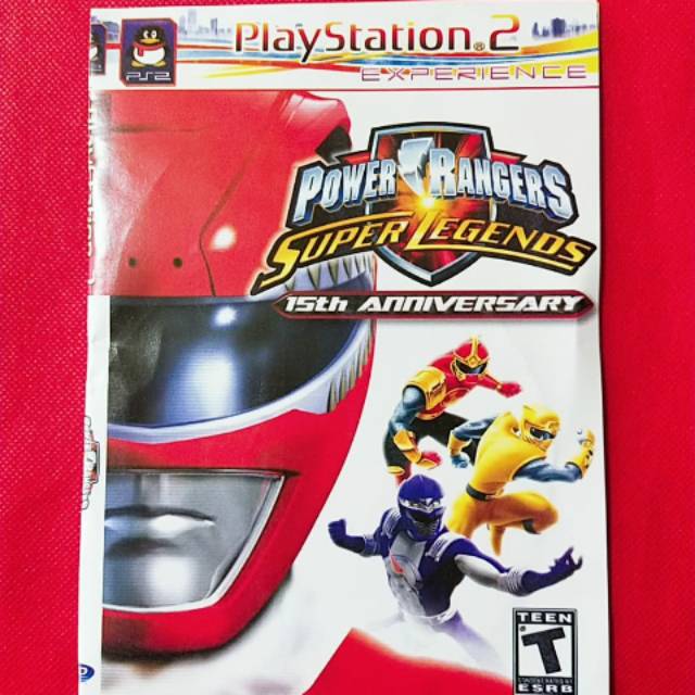 Jual NEW KASET VIDEO GAME PS 2 TERBARU POWER RANGERS SUPER LEGEND ...
