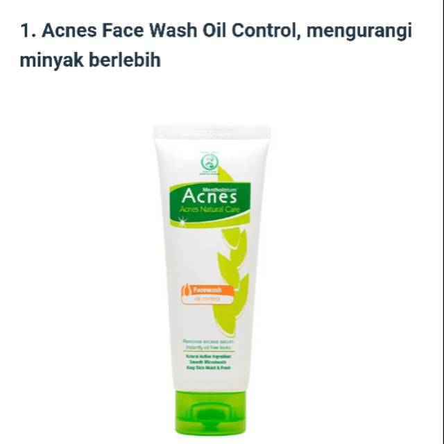 Jual Acnes oil control fw | Shopee Indonesia