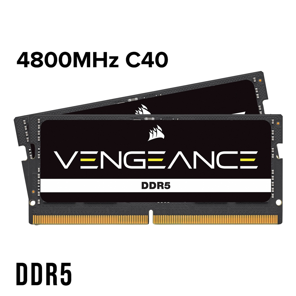 Jual CORSAIR VENGEANCE DDR5 SODIMM 32GB (2x16GB) DDR5 4800 C40 | Shopee ...