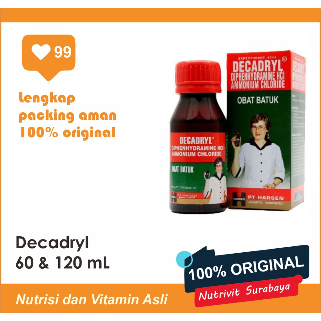 Jual DECADRYL EXPECT SYRUP 60/120 mL | Shopee Indonesia