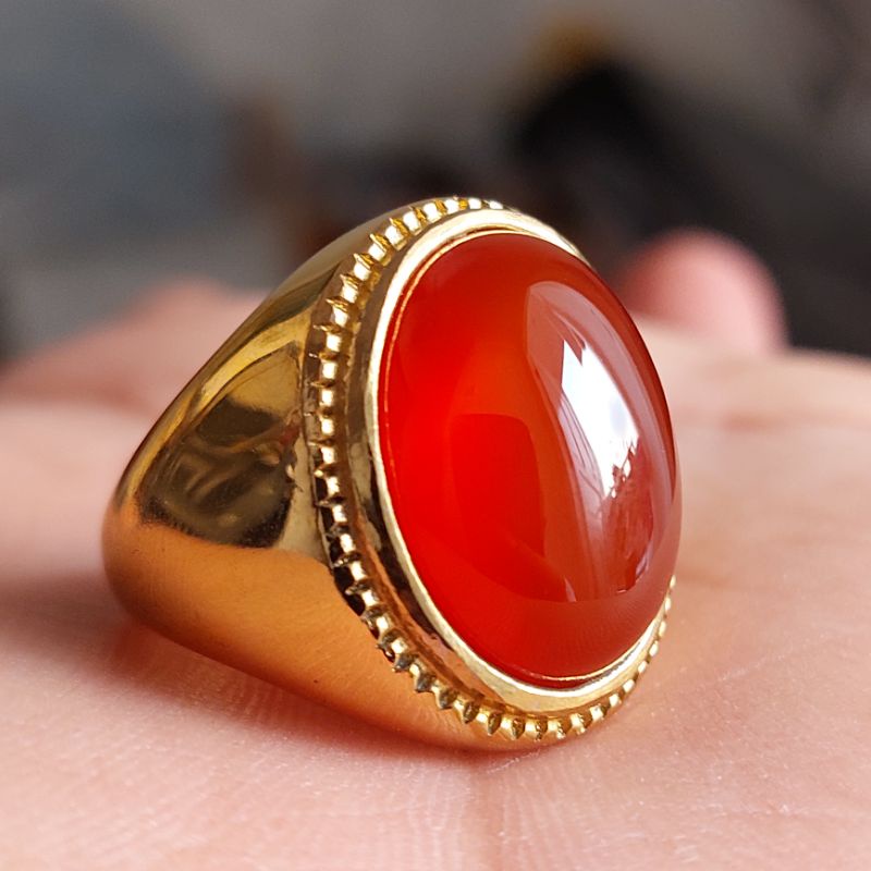 Jual CINCIN BATU AKIK NATURAL YAMAN DIJAMIN ASLI | Shopee Indonesia