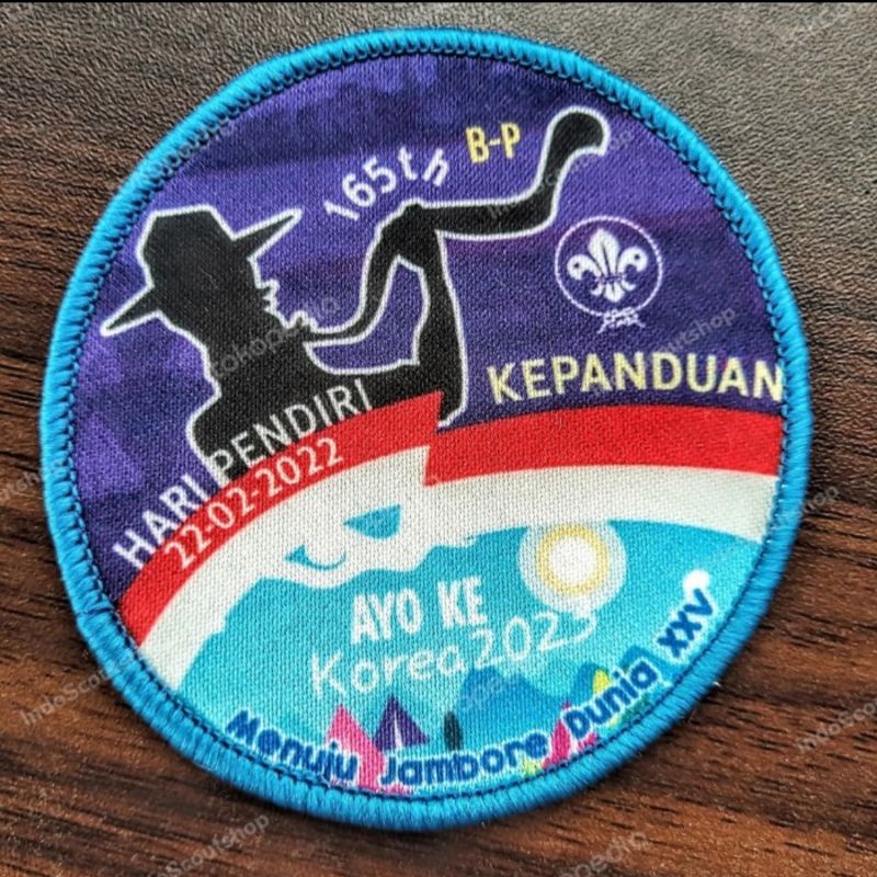 Jual Patch Merrowing Serie Baden-Powell Day Hari Pendiri Kepanduan ...