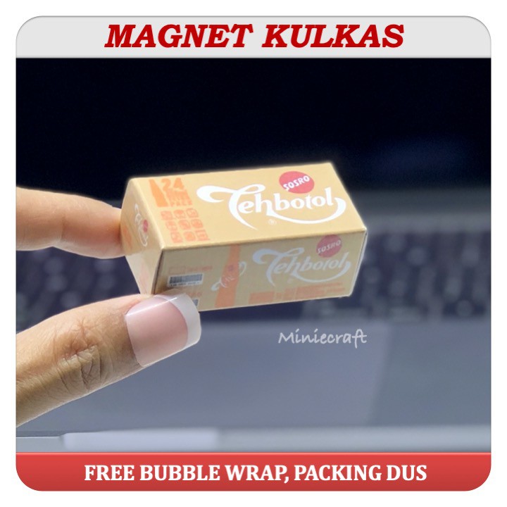 Jual MAGNET TEMPELAN KULKAS MINIATUR DUS TEH BOTOL | Shopee Indonesia
