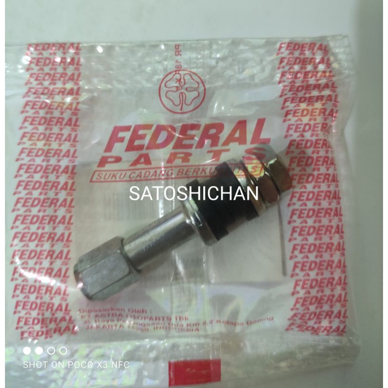 Jual Klep Tubles/Dop Besi Ban Tubeless Federal | Shopee Indonesia
