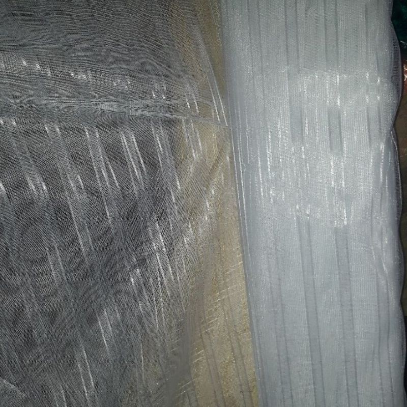 Jual vitrase polos puring kain gordeng siang Tinggi/lebar 300cm ...