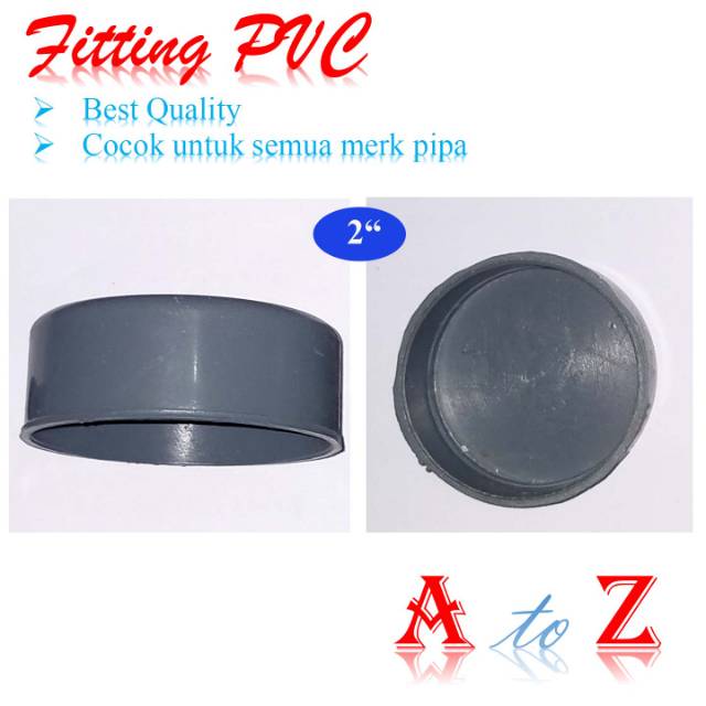 Jual Tutup pipa/cap/dop pvc 2" | Shopee Indonesia