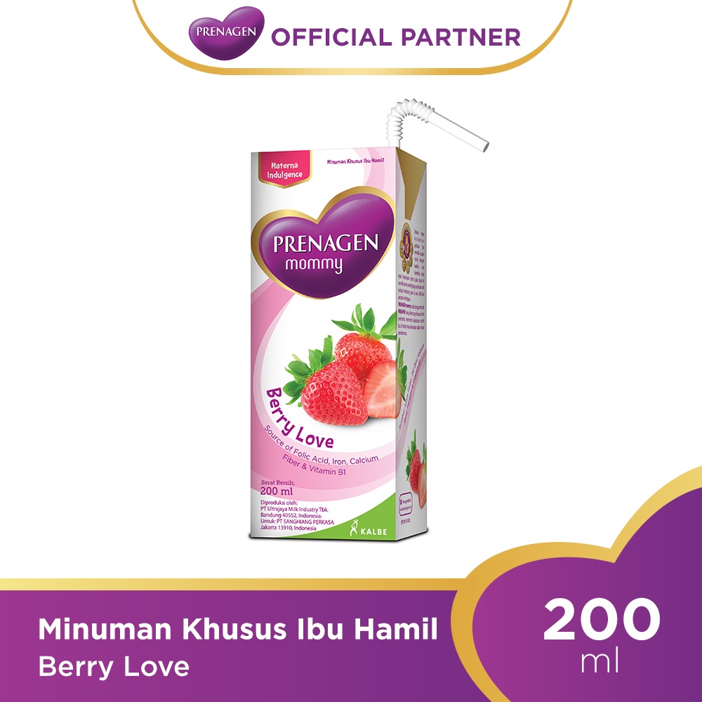 Jual PRENAGEN MOMMY UHT BERRY LOVE 200 ML | Shopee Indonesia