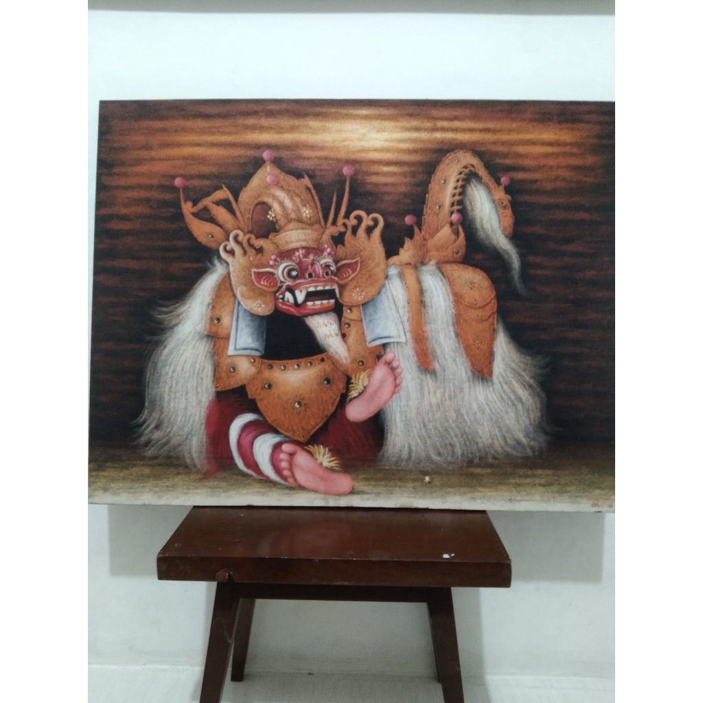 Jual Lukisan Canvas Barongan Bali | Shopee Indonesia