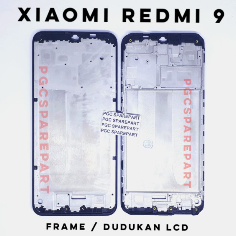 Jual Original Frame Tulang Tengah Xiaomi Redmi 9 r9 - Bezzel Bezel Bejel Tempat Dudukan Mesin ...