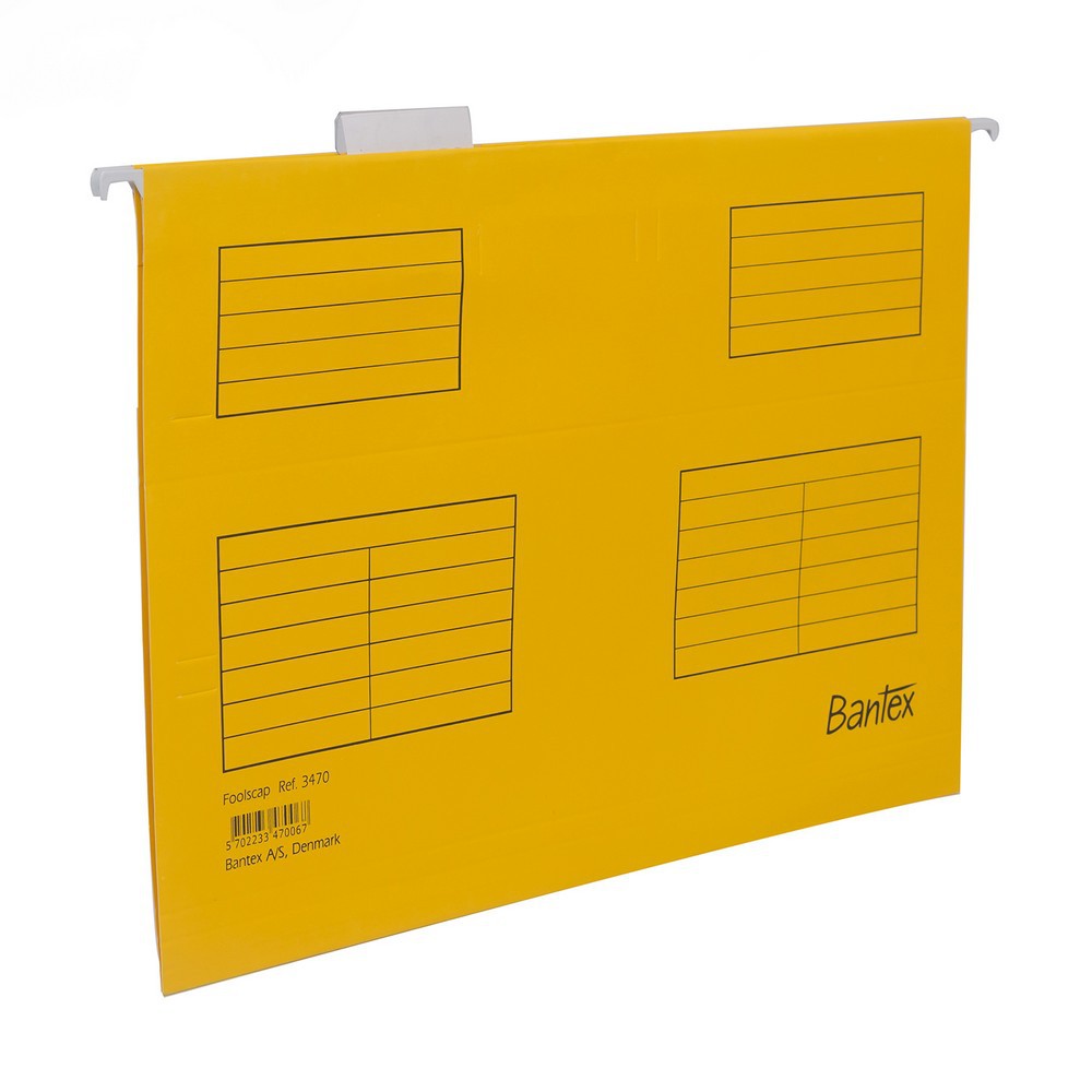 Jual Bantex Suspension file (Hang map) Folio Yellow 3470 06 | Shopee ...