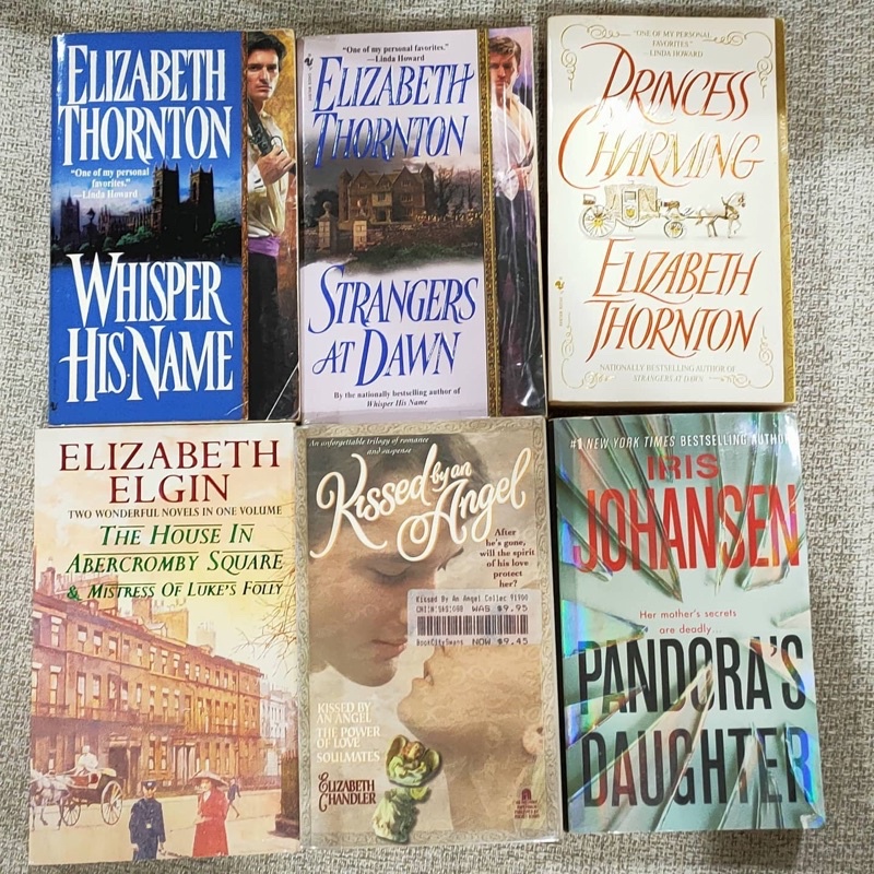 Jual Buku Novel Impor Bahasa Inggris (Iris Johansen, Elizabeth Thornton ...