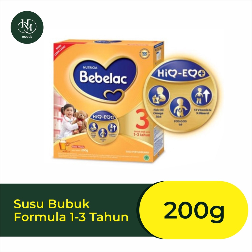 Jual BEBELAC 3 SUSU FORMULA ANAK 1 - 3 TAHUN (VANILA / MADU) BEBELOVE ...