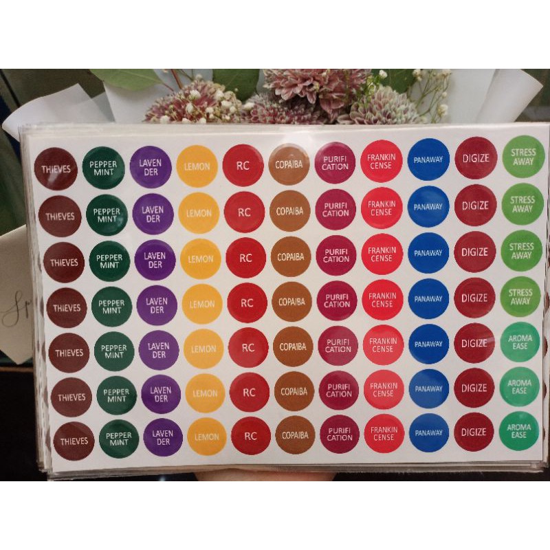 Jual STIKER OIL Everyday / Komplit - Sticker Stiker Tutup Oil Botol Oil ...