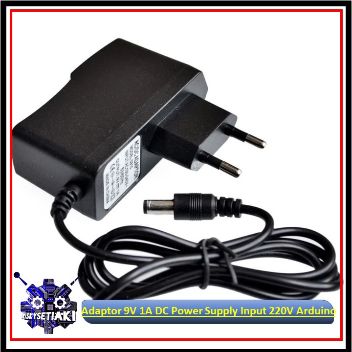 Jual Adaptor 9V 1A Adapter Arduino Power Supply 220V to 9V | Shopee ...
