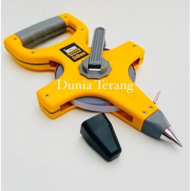 Jual Meteran Plat Baja IGM 50 meter - Meteran Tancap 50m Meteran Roll ...