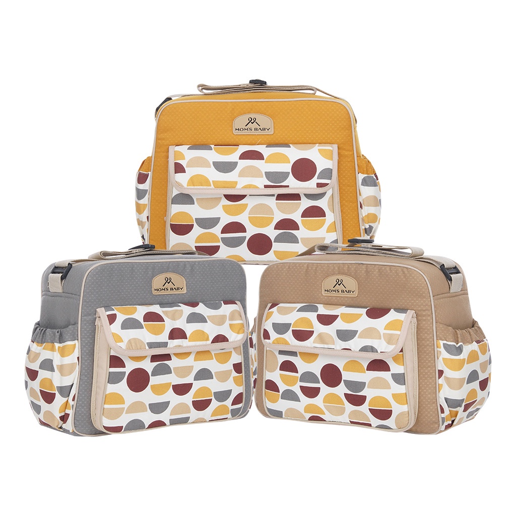 Jual MOMS BABY Tas Bayi Medium Vintage Series MBT3047 | Shopee Indonesia