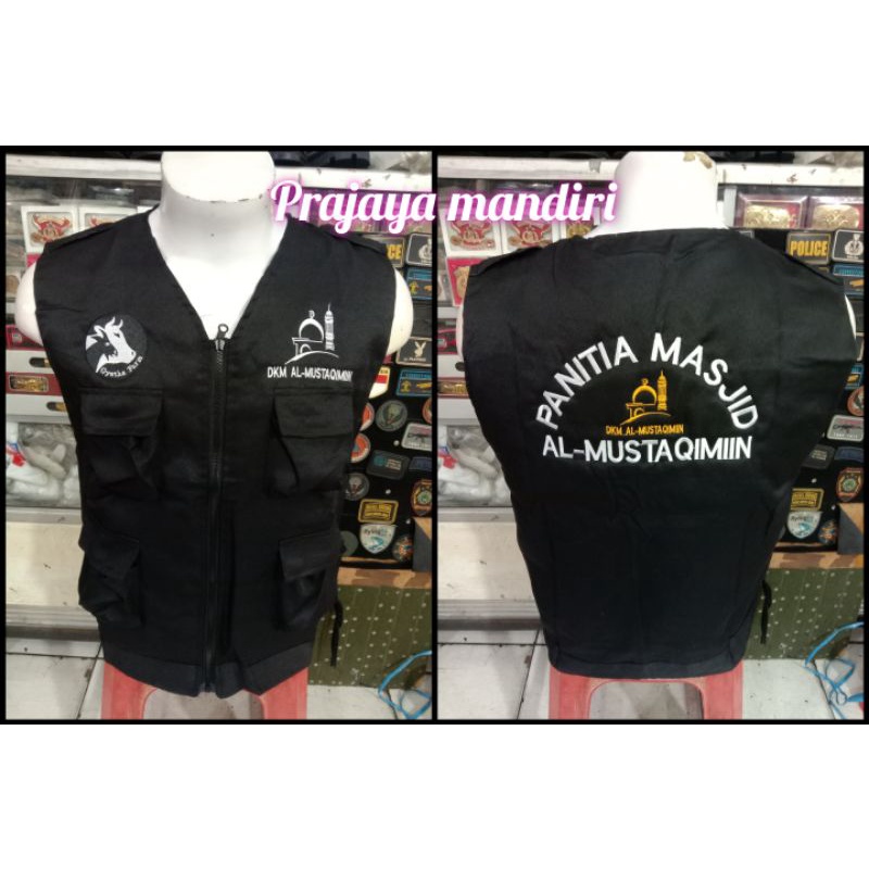 Jual Rompi panitia masjid#Dkm masjid#Costum bordir | Shopee Indonesia