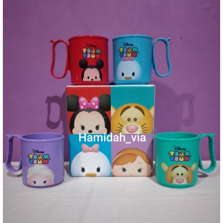 Jual Gelas / Mug Kecil Disney Tsum Tsum Micro Mug Tupperware (1 pcs ...