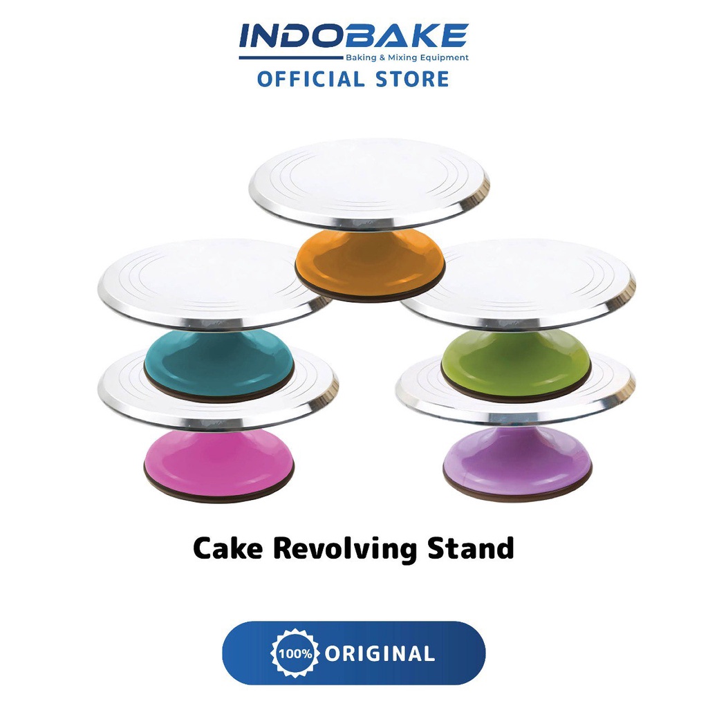 Jual Sanneng Revolving Cake Stand - Alat Dekorasi Baking Hias Kue Tart ...