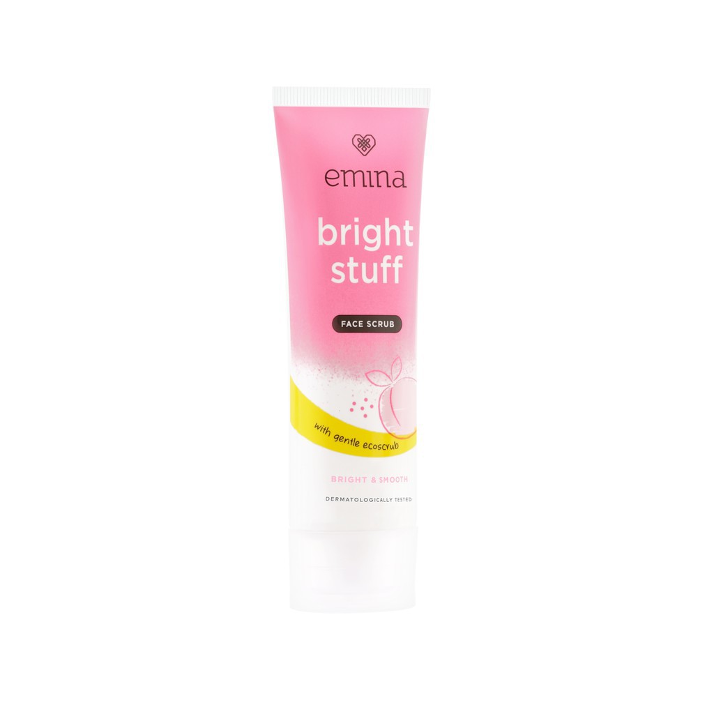Jual Emina Bright Stuff Face Scrub 50ml | Shopee Indonesia