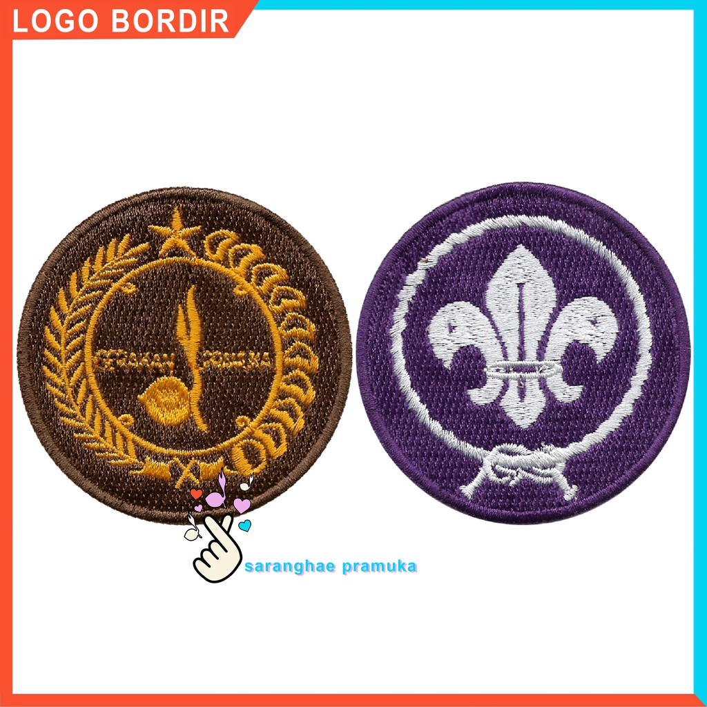 Jual Logo Bordir Tunas Gerakan Pramuka Wosm Pandu Dunia | Shopee Indonesia