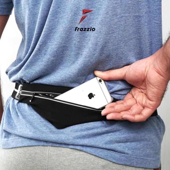 Jual FRAZZIO Waist Bag FR-W956 - Tas Pinggang lari sepeda gym - BLACK | Shopee Indonesia