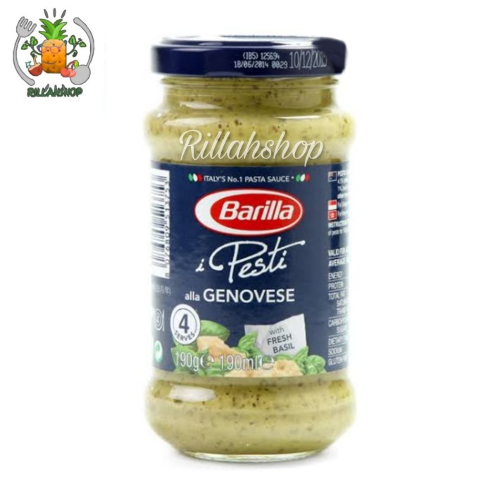 Jual Barilla Saus Pasta Alla Genovese 190g | Shopee Indonesia