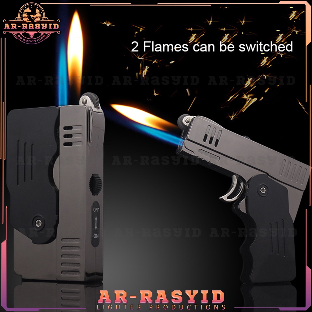 Jual Korek Api 2 Api Las Gas Model Pistol Transformers M902 | Shopee Indonesia