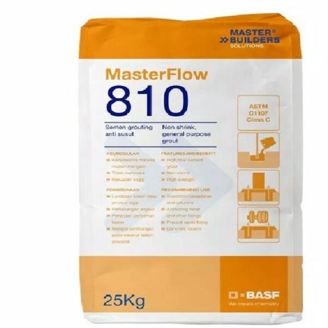 Jual BASF master flow 810 semen grouting 25kg | Shopee Indonesia