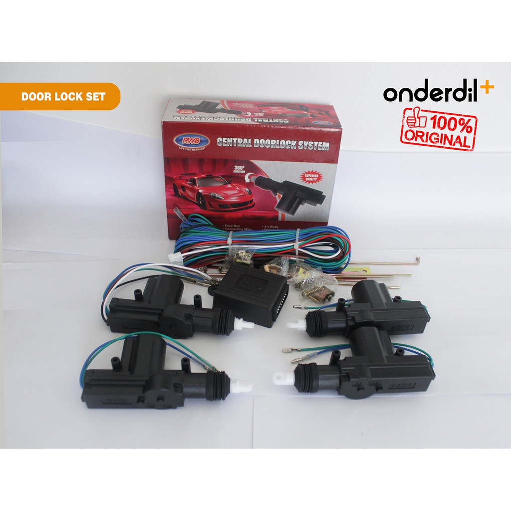 Jual Central Lock Set / Door Lock System RWB | Shopee Indonesia