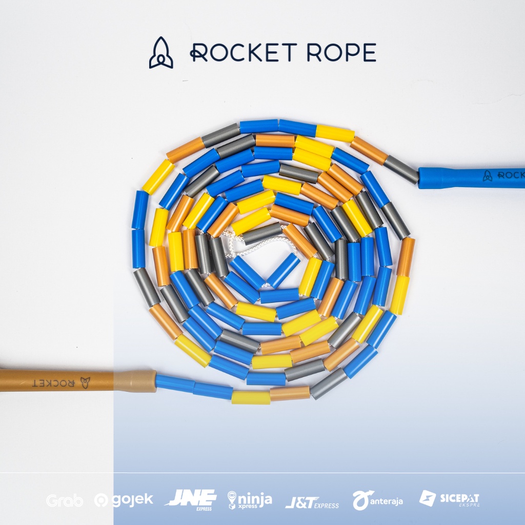 Jual [ROCKET ROPE] 3-4 Colors Beaded Jump Rope Milky Way Series Short ...