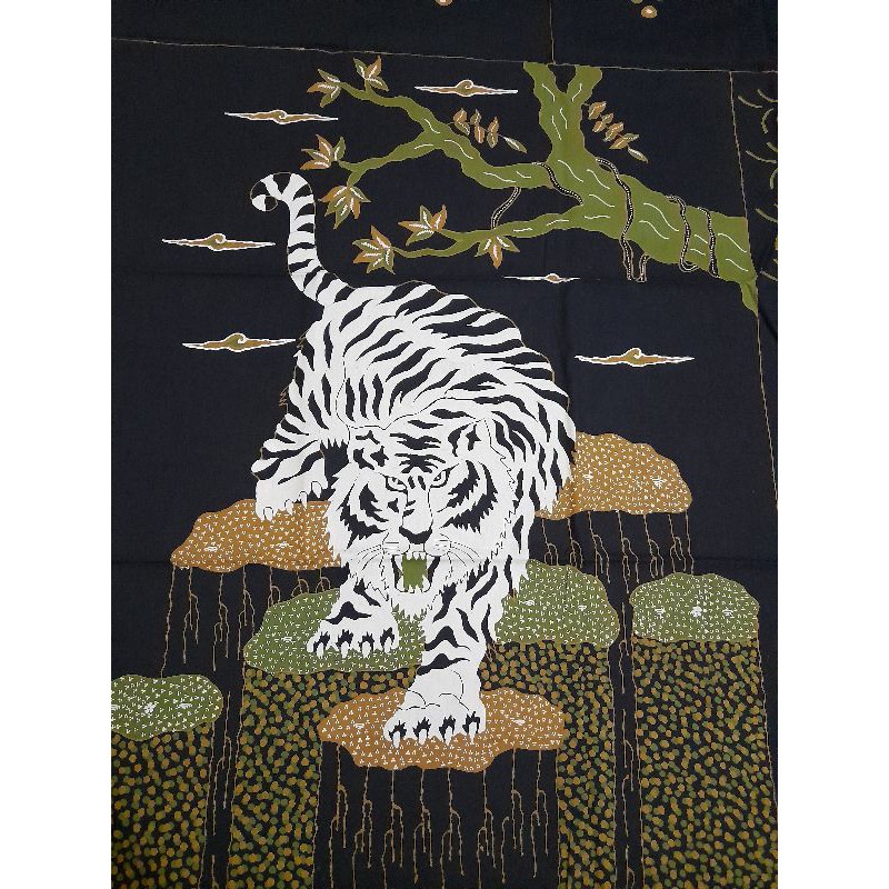 Jual batik tulis macan putih | Shopee Indonesia