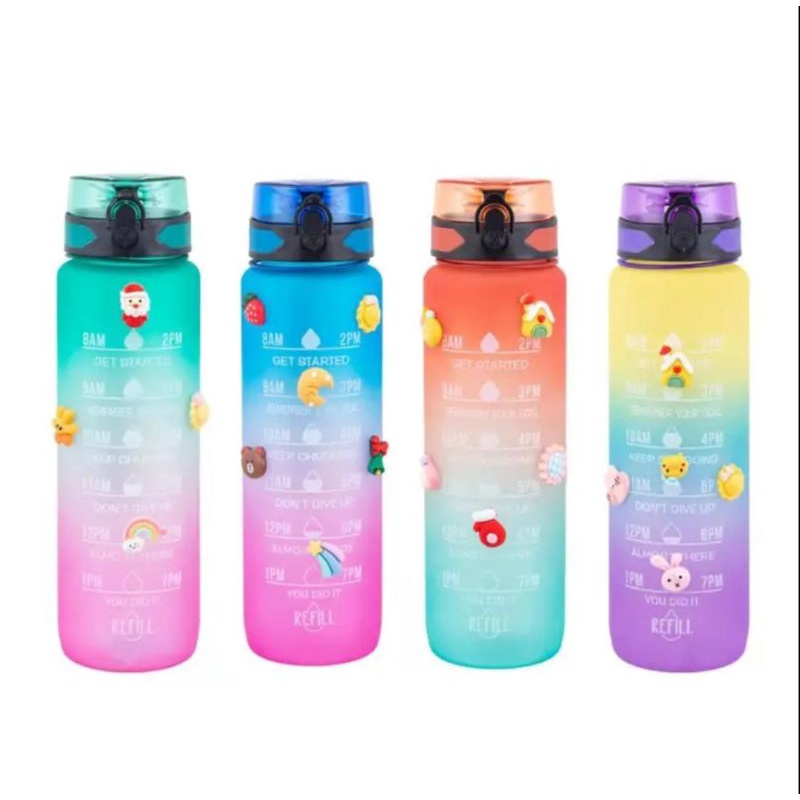 Jual Botol Viral Rainbow 1Liter | Shopee Indonesia