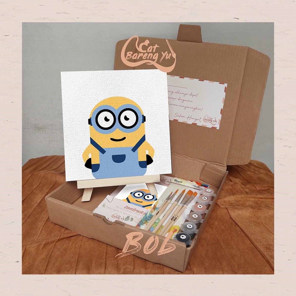 Jual Paint By Numbers Kit For Kids( Anak anak )- Seri Despicable Me ...