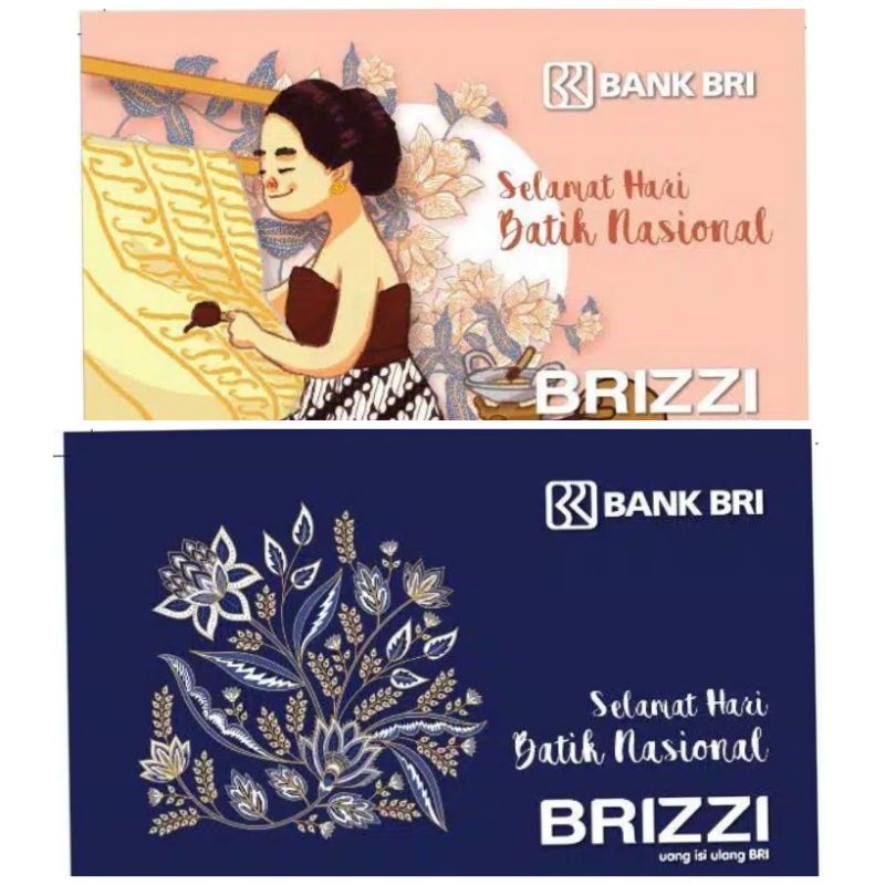 Jual Kartu Brizzi Bri Ori Etoll Emoney saldo 0 - Hari Batik National ...